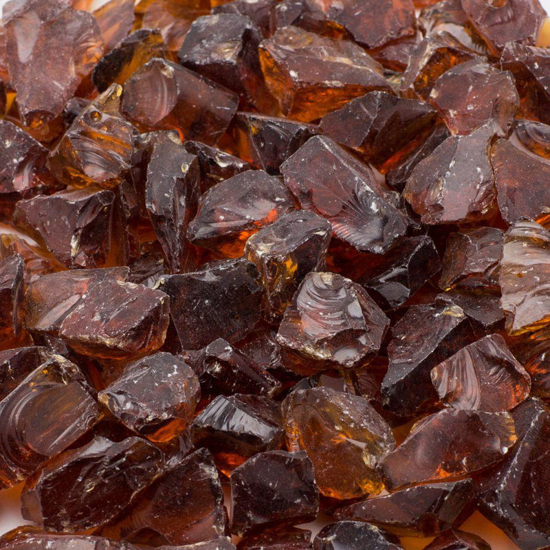 Margo Garden Products Dragon Glass Landscape Fire Pit Glass & Reviews | Wayfair